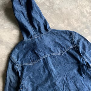 Fidelity Marine Parka Denim Jacket Japan - Etsy