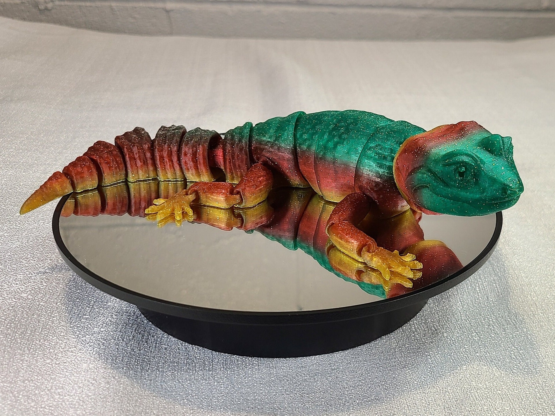 Leopard Gecko Glitter Flexi Toy - Etsy