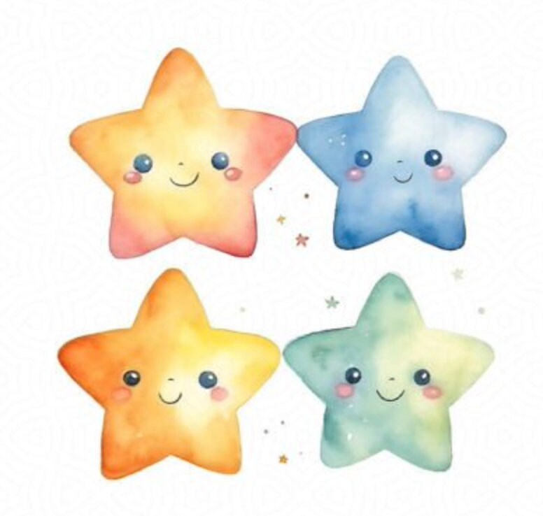 Space Bundle Sublimation Clipart Watercolor Cute Space Adventure ...