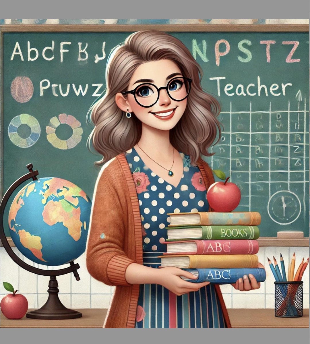 Teacher Image Png Teachers Watercolor PNG Educator Images Classroom ...