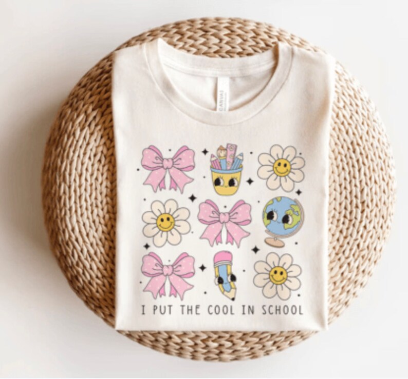 Groovy School Clipart Retro Back to School Groovy Teacher Clipart ...