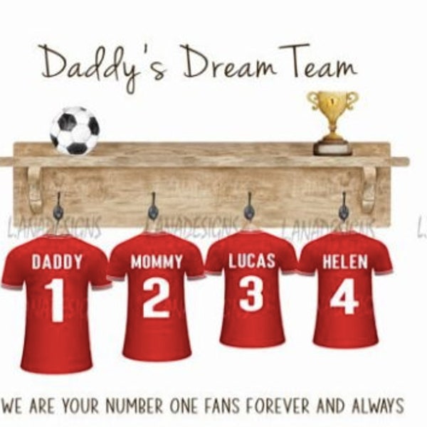 Daddy Football - Etsy