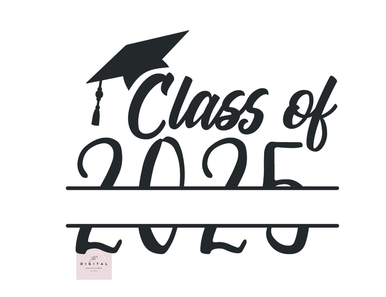 Class of Senior 2025 Png Senior 2025 PNG Retro Graduation PNG Senior ...