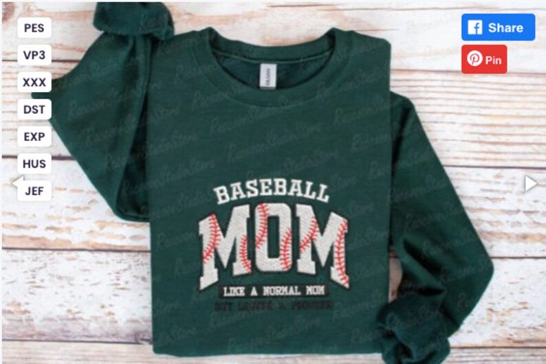 Baseball Mom Embroidery Design Baseball Mom Embroidery Design Baseball ...