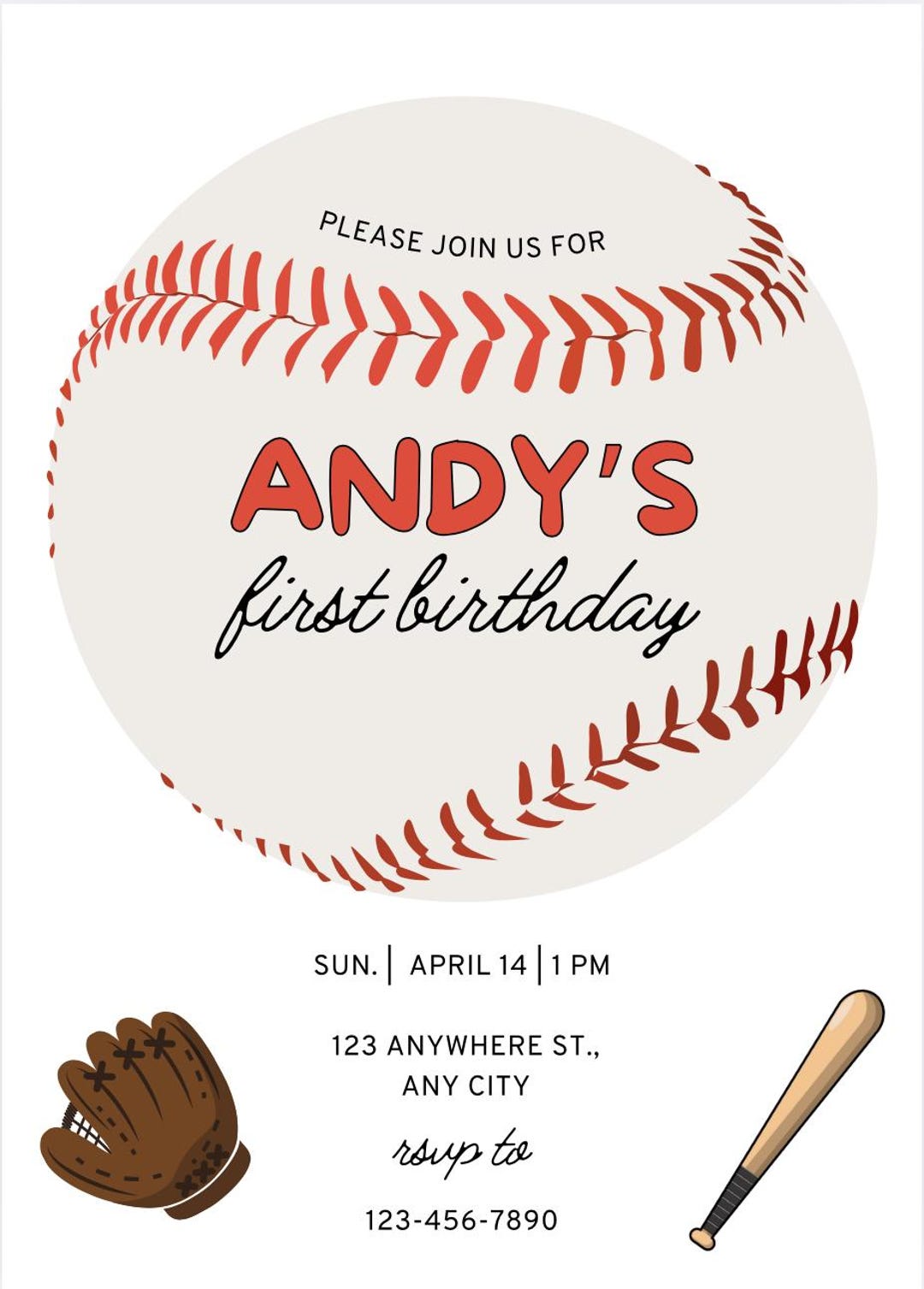 Canva Editable Ball Sports Birthday Party Invitation, Sports Theme ...