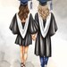 Graduation Couple Watercolor Clipart Watercolor Graduation Collection ...