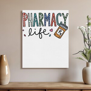 Pharmacy Life PNG Digital Download, Cute Pharmacy Art Print, Pharmacist ...