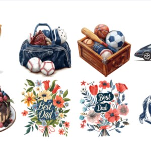 Fathers Day Clipart Father Clipart Family Clipart Bundle Fathers Day ...