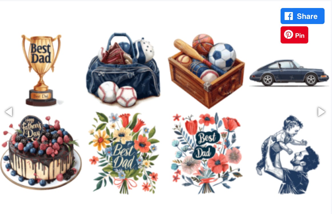 Fathers Day Clipart Father Clipart Family Clipart Bundle Fathers Day ...