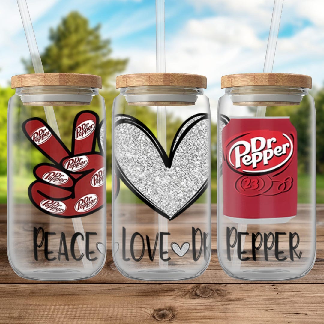 Soda Can Wrap PNG, 16oz Glass Can Wrap, Digital Download, Full Wrap ...