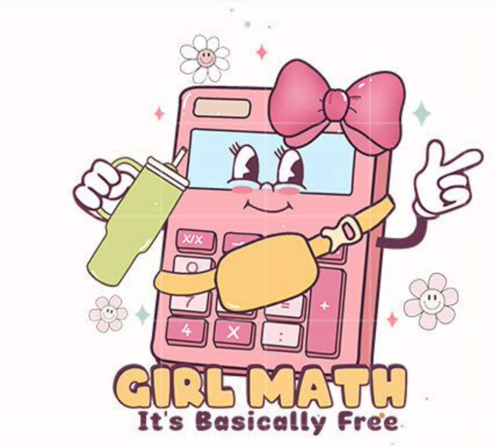 Groovy School Png Retro Teacher Png Girl Math Its Basically Free Png ...