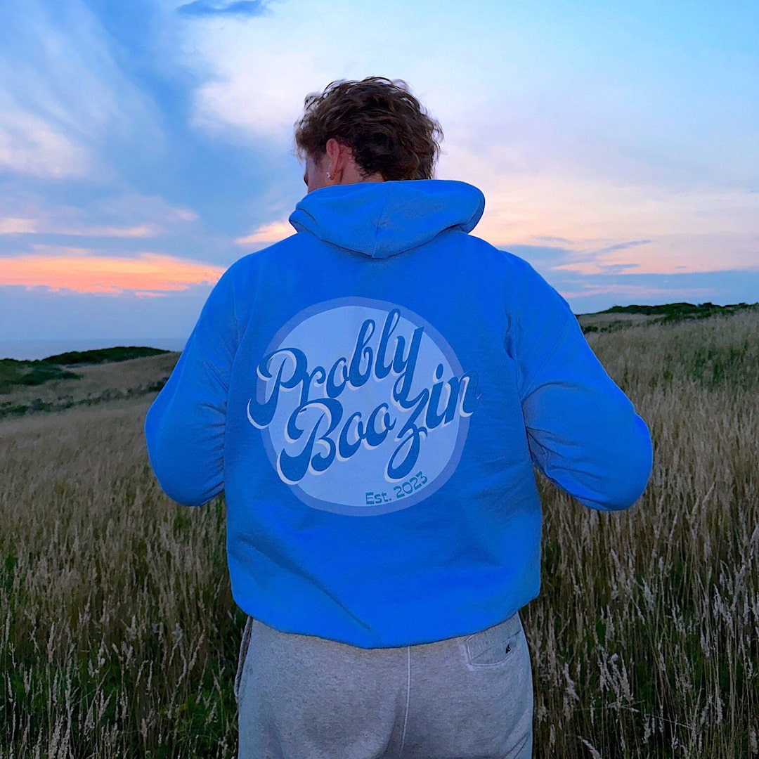 Probly Boozin Signature Hoodie - Etsy