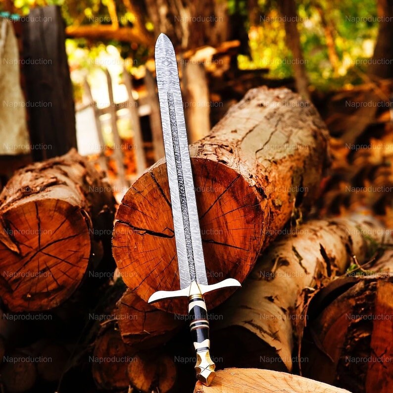 Viking Swords With SCABBARD Personalized Wedding Anniversary Gift for ...