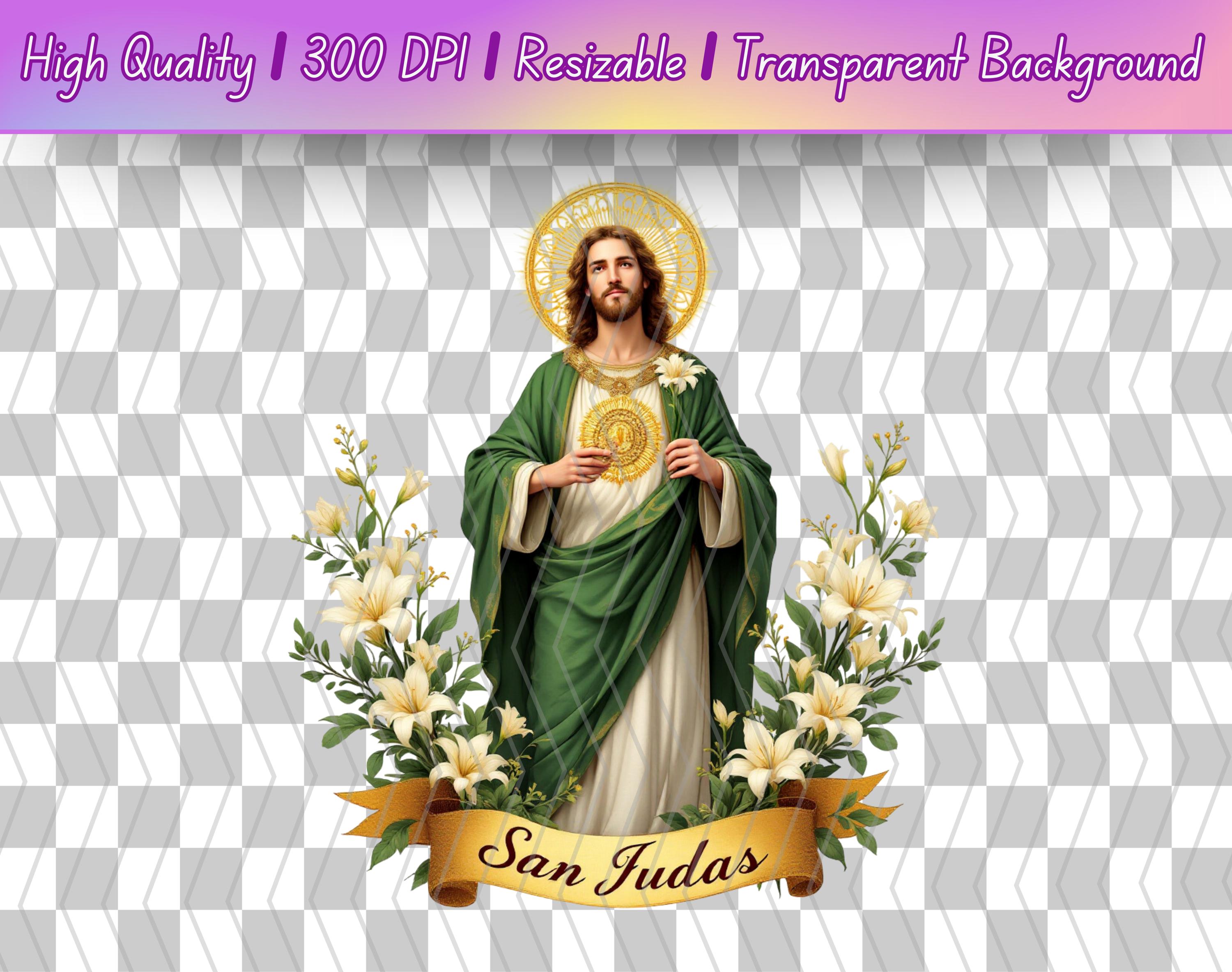 San Judas Sweatshirt, Saint Jude Religious Gift, Catholic Christian ...