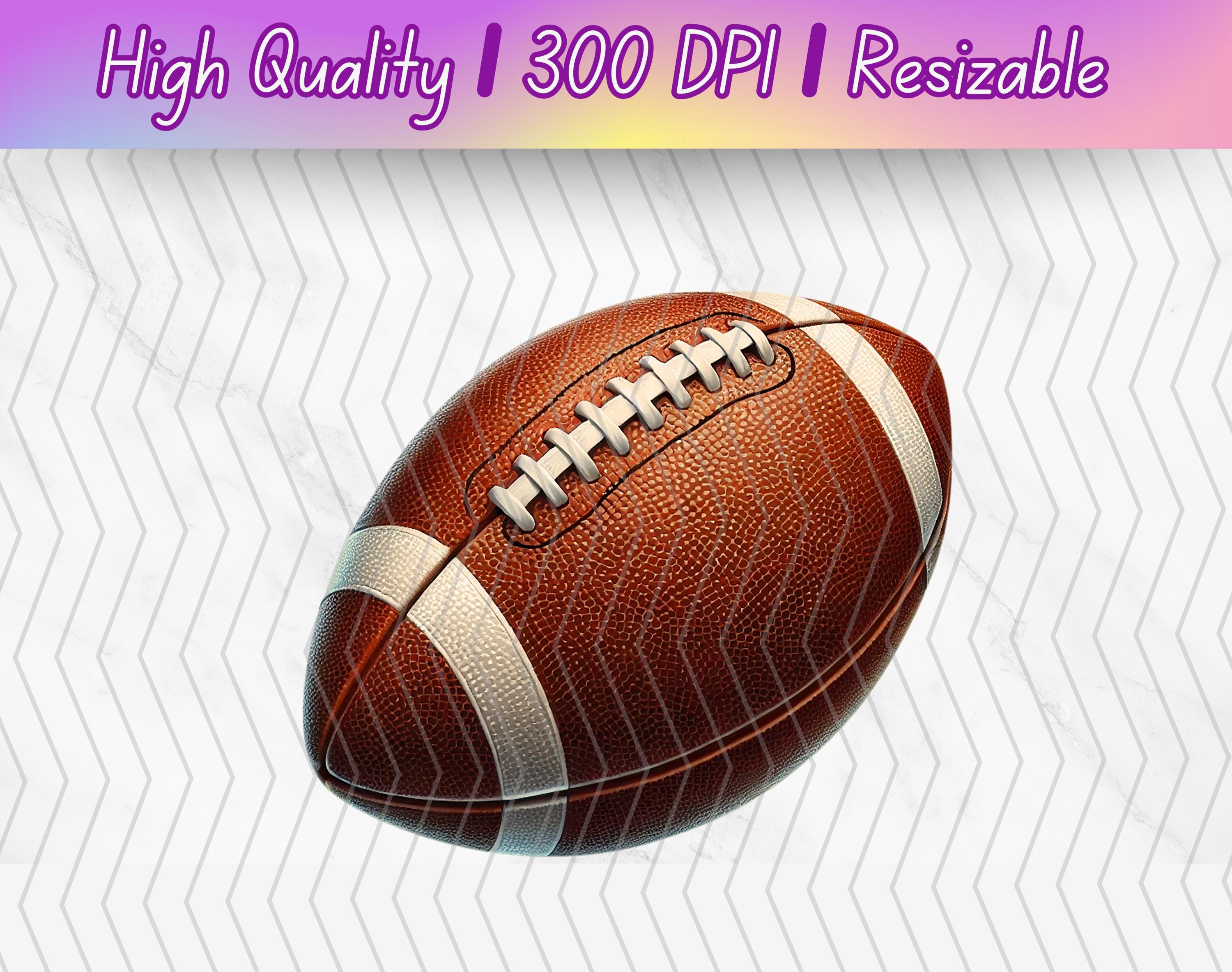 Realistic Football PNG Clipart: Sports Design for Sublimation (digital ...