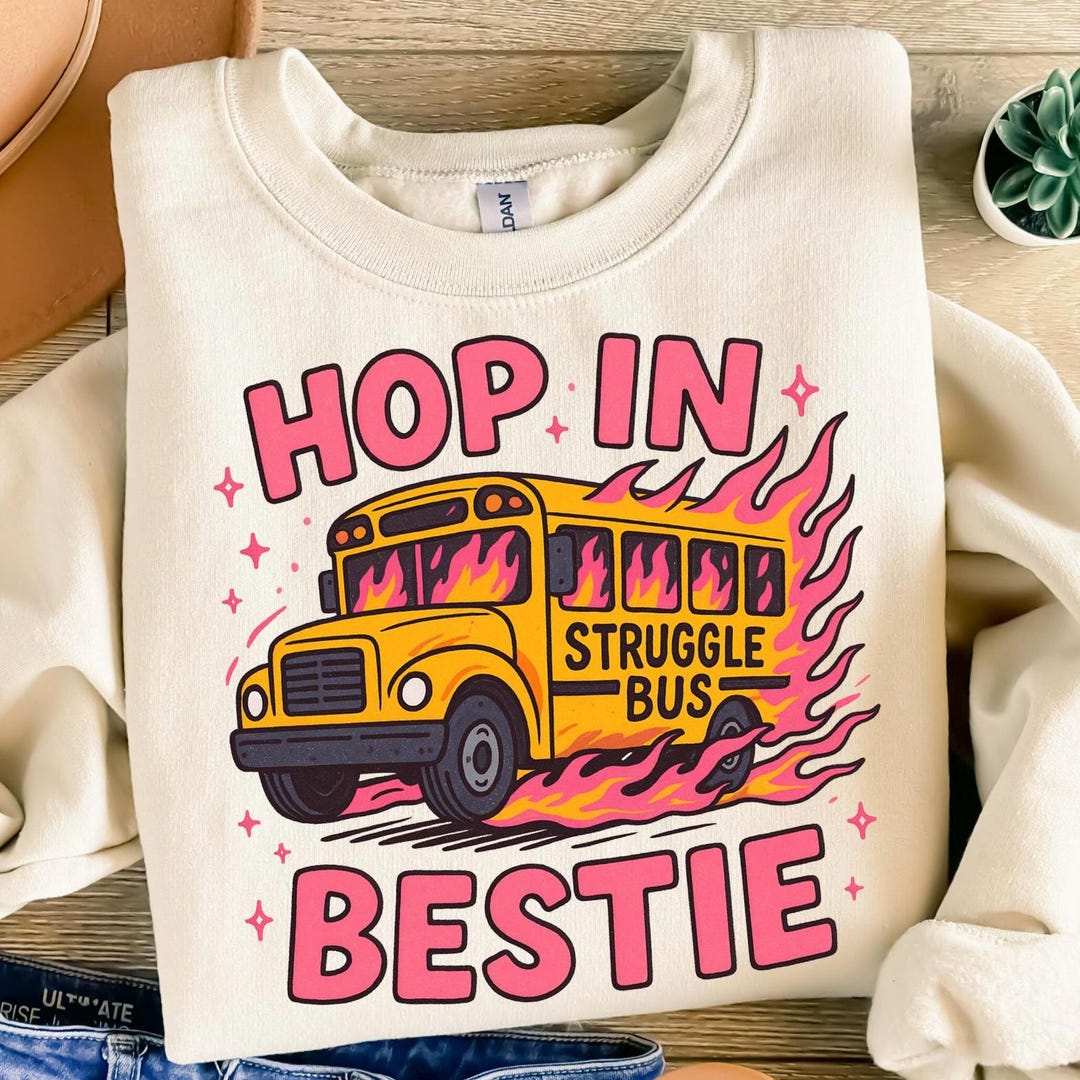 Struggle Bus PNG: Funny Meme Clipart for Stickers (digital Download) - Etsy
