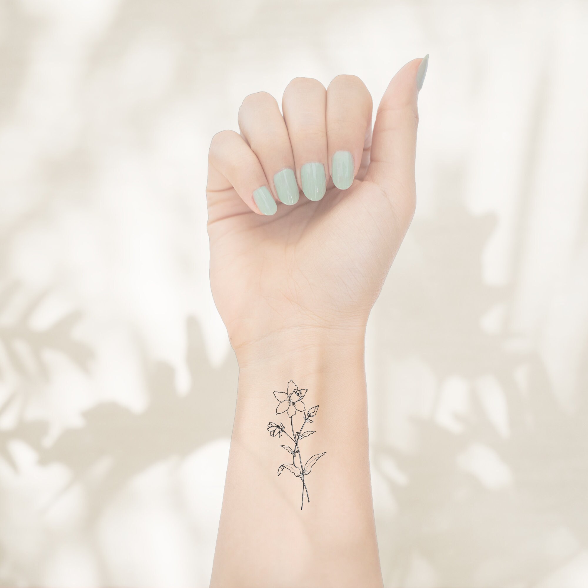Birth Flower Tattoo, Birth Month Flowers, Family Birth Flower, Birth ...