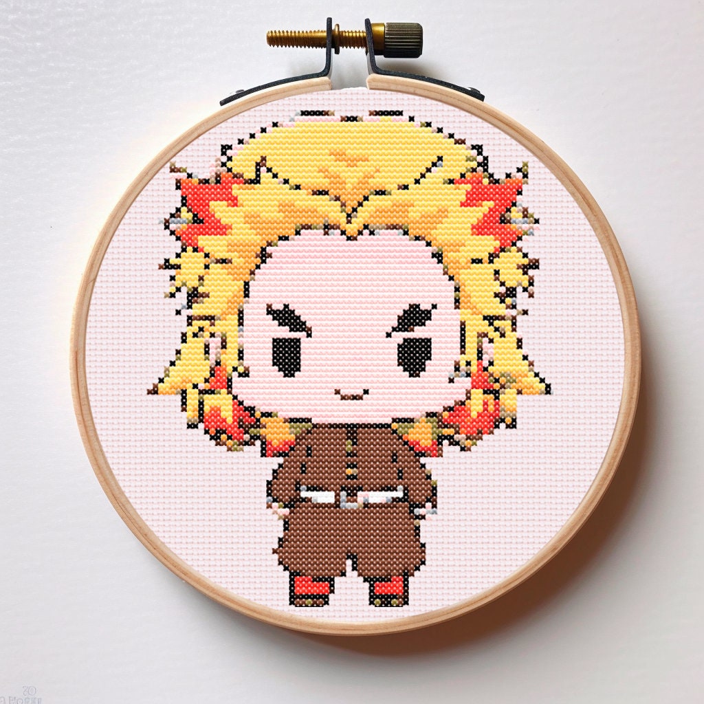 Cross Stitch Anime Cross Stitch Pattern Cross Stitch Demons Cross ...