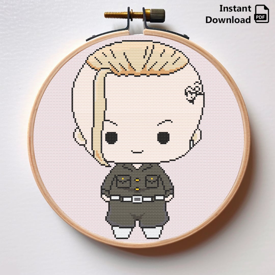 Anime Cross Stitch Pattern: Manga Revengers Tokyo Design (PDF) - Etsy