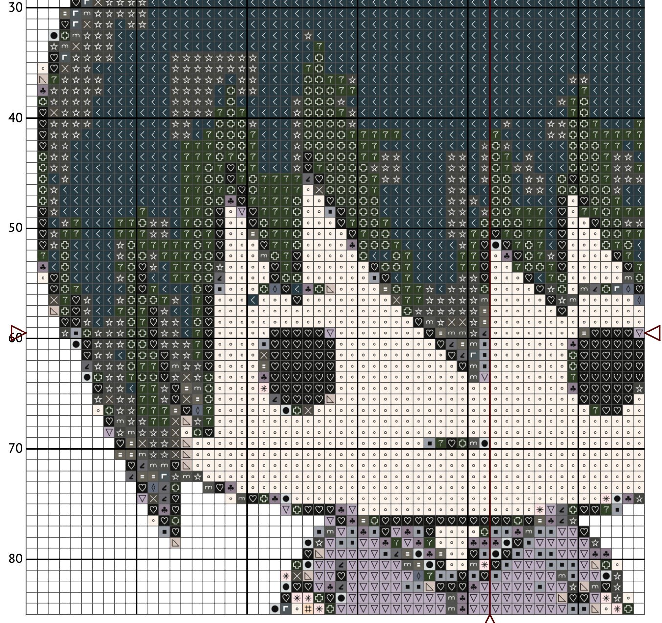 Cross Stitch Anime Cross Stitch Pattern Cross Stitch Ninja - Etsy