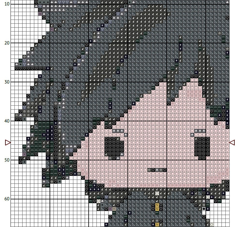 Cross Stitch Anime Cross Stitch Pattern Cross Stitch Demons - Etsy