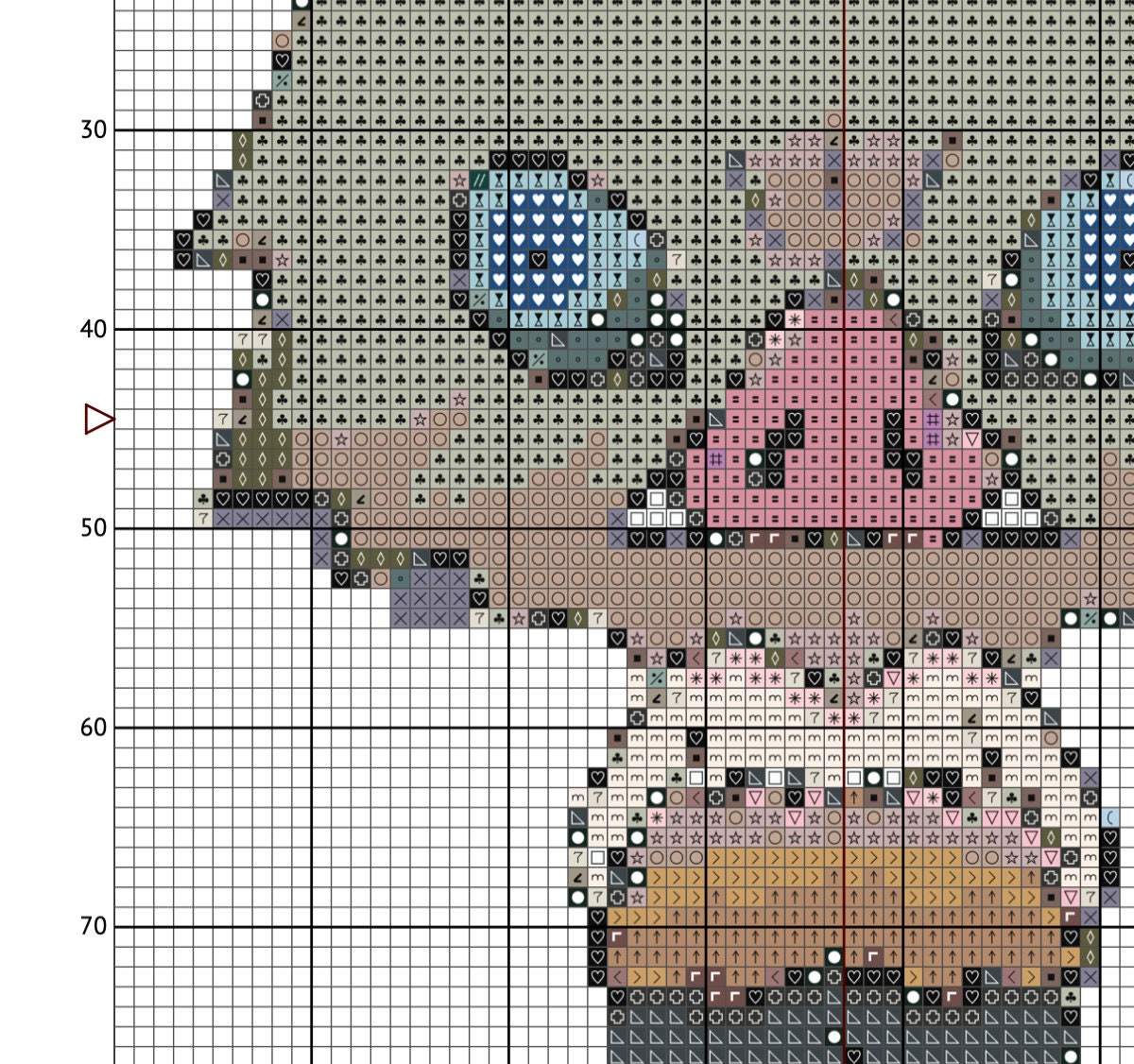 Cross Stitch Anime Cross Stitch Pattern Cross Stitch Demons - Etsy