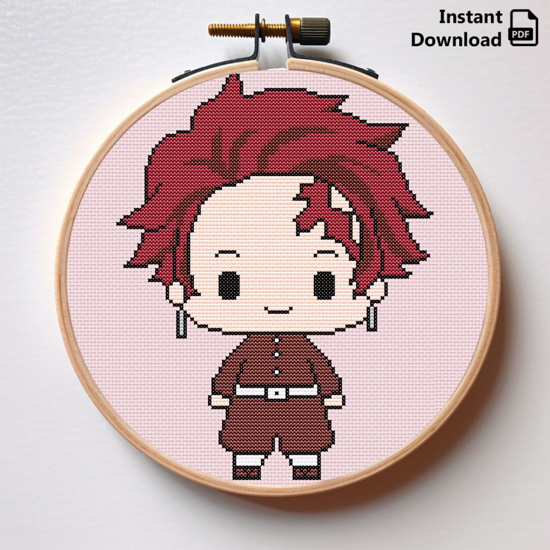 Anime Cross Stitch Kit