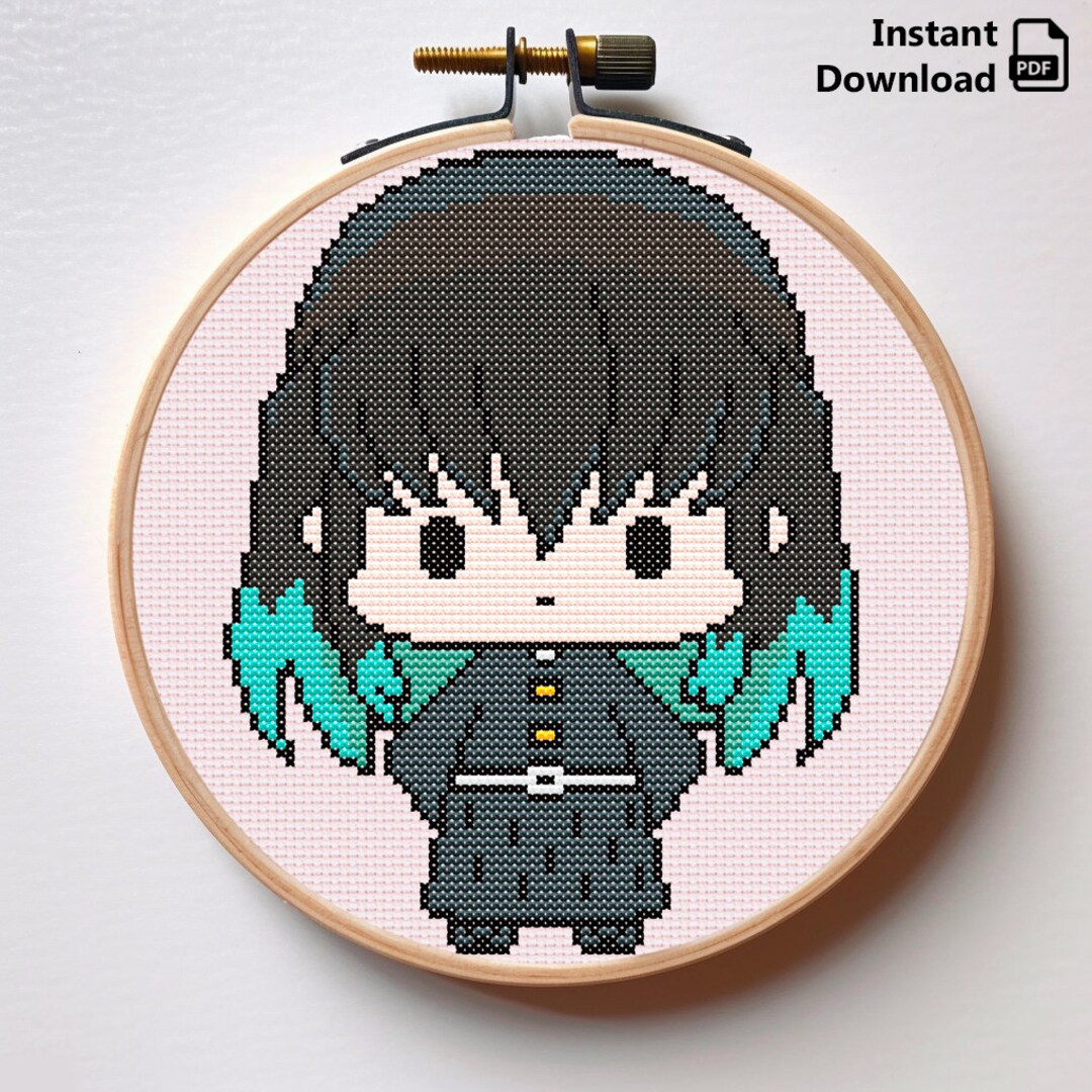 Cross Stitch Anime Cross Stitch Pattern Cross Stitch Demons Cross ...