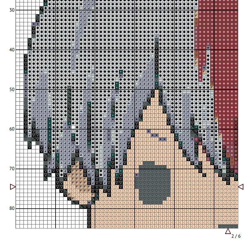 Cross Stitch Anime Cross Stitch Pattern Cross Stitch Hero Cross-stitch ...