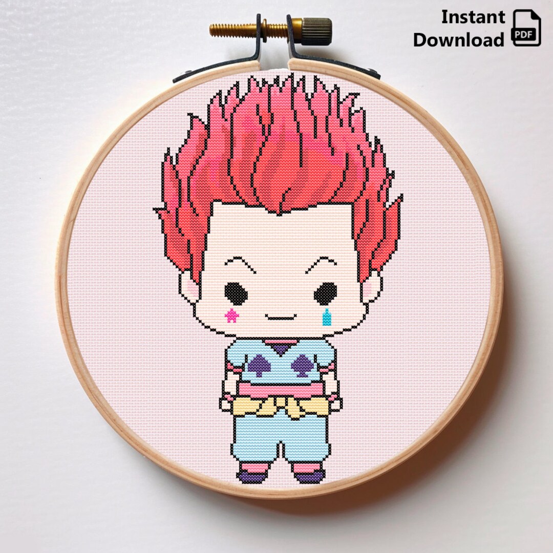 Cross Stitch Anime Cross Stitch Pattern Cross Stitch Hunter Cross ...