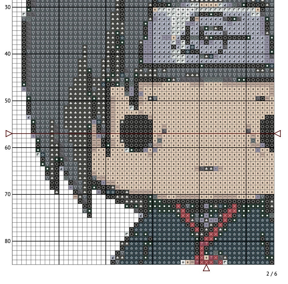 Cross Stitch Anime Cross Stitch Pattern Cross Stitch Ninja - Etsy