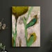 Beautiful Abstract Plant Canvas Print Contemporary Nature Painting ...