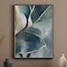 Beautiful Abstract Plant Canvas Print Contemporary Nature Painting ...