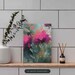 Beautiful Abstract Plant Canvas Print Contemporary Nature Painting ...