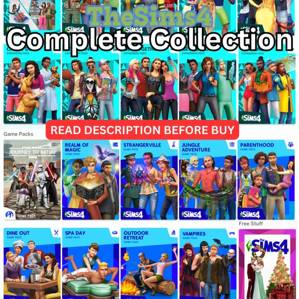 The Sims 4 Complete - Etsy