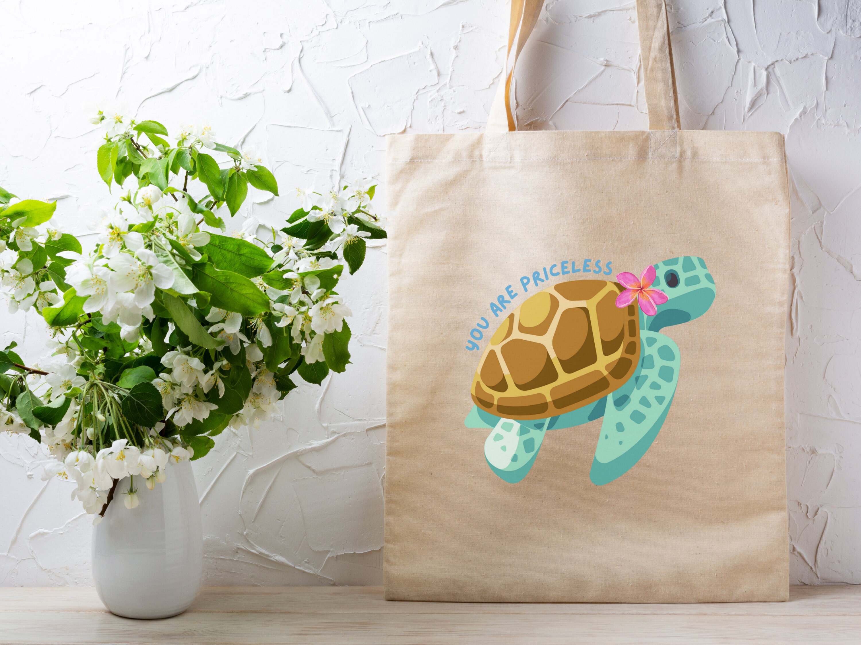 Sea Turtle Cute Beach Bag Turtle Tote Bag Sea Turtle Florida Gift Cute ...
