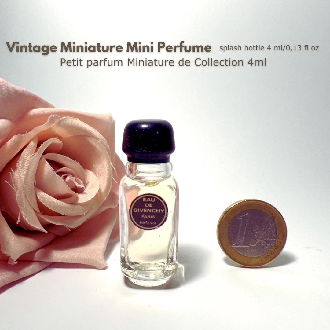 EAU by Givenchy| Collectible Vintage Miniature Eau De Toilette | 4 Ml ...