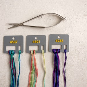 DMC Variegated Set 4000-4523 Pre-numbered Embroidery Floss Drops 84 ...
