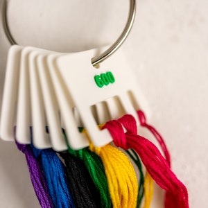 DMC Variegated Set 4000-4523 Pre-numbered Embroidery Floss Drops 84 ...