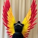 Six White Wings Set, Cosplay Costume , Angel Wings, 6 Wings Costume ...