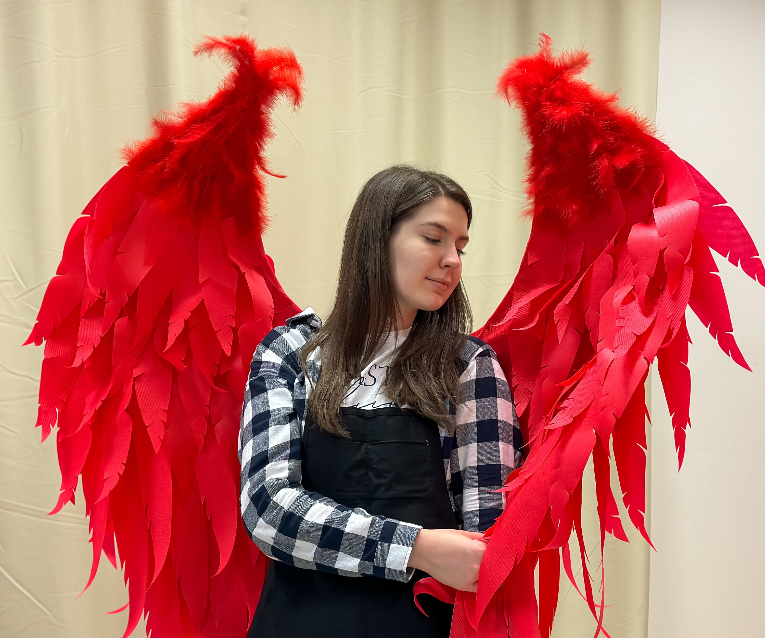 Red Angel Wings, Big Angel Wings, Holidays Costume, Wing Size in the ...
