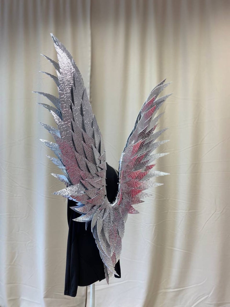 Beautiful Silver Angel Wings Wedding Wings Silver Butterfly Wings Wings ...