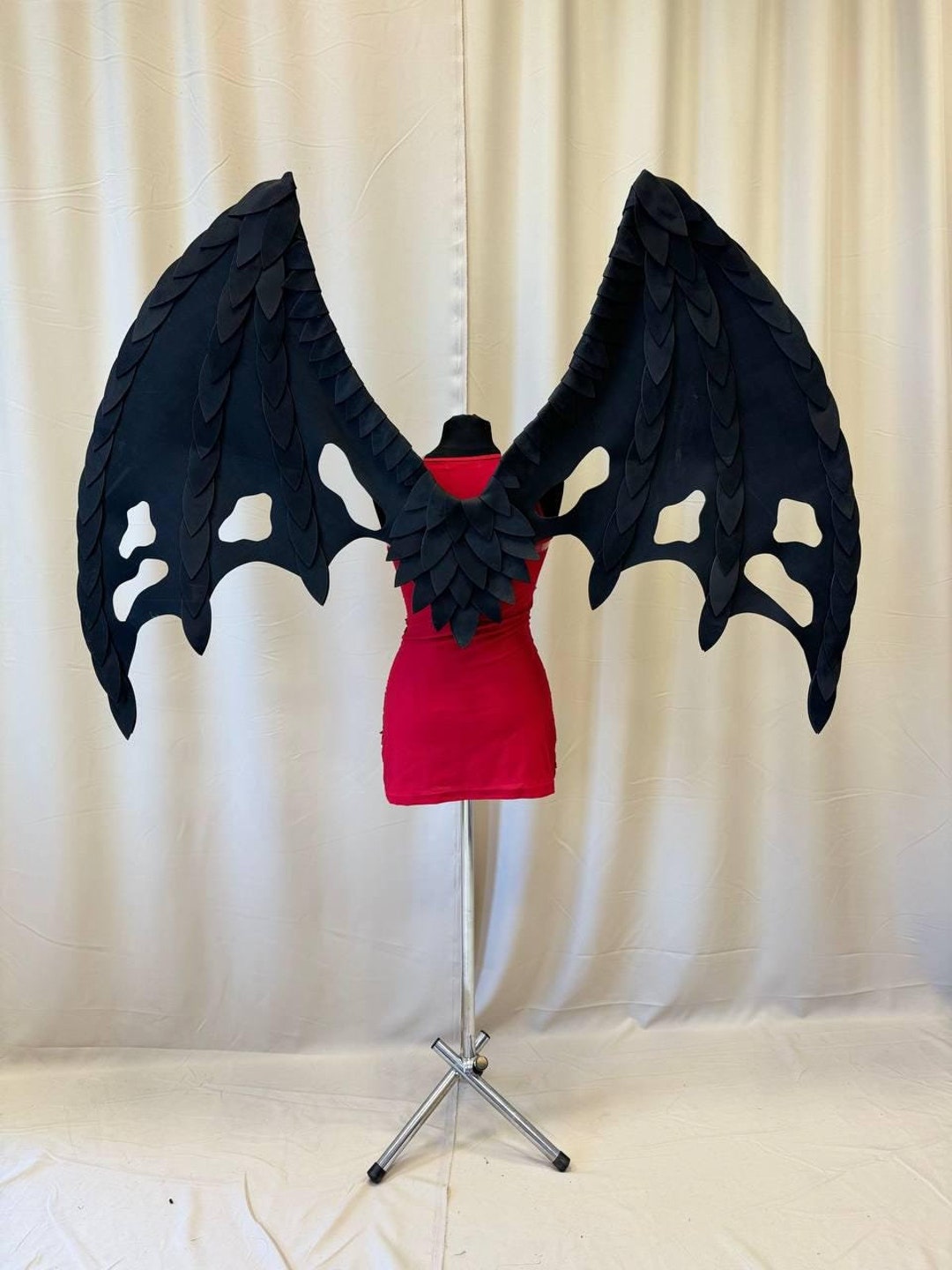 Dragon Black Wings Cosplay Wings Costume Black Bat Wings Best ...