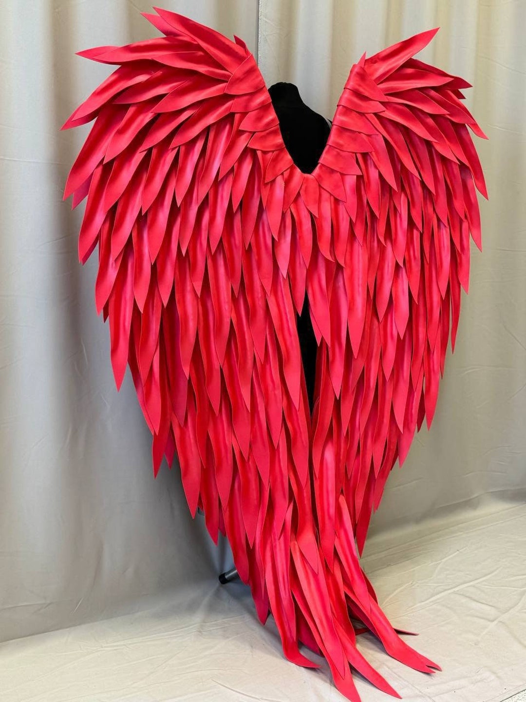 Red Wings Red Big Angel Wings for Party Red Wings for Dance Large Wings ...
