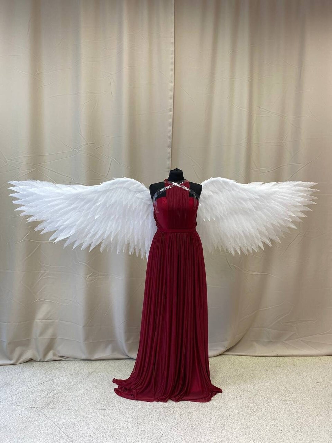 White Large Angel Wings Wings for Adults Cosplay Wings Fluffy Cosplay ...