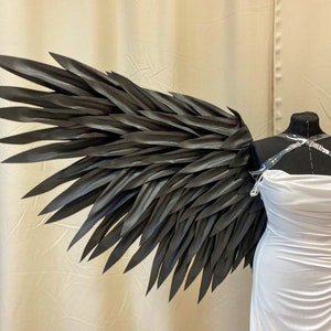 Black Wings, Large Wings, Angel Wings, Props for a Photo Shoot - Etsy