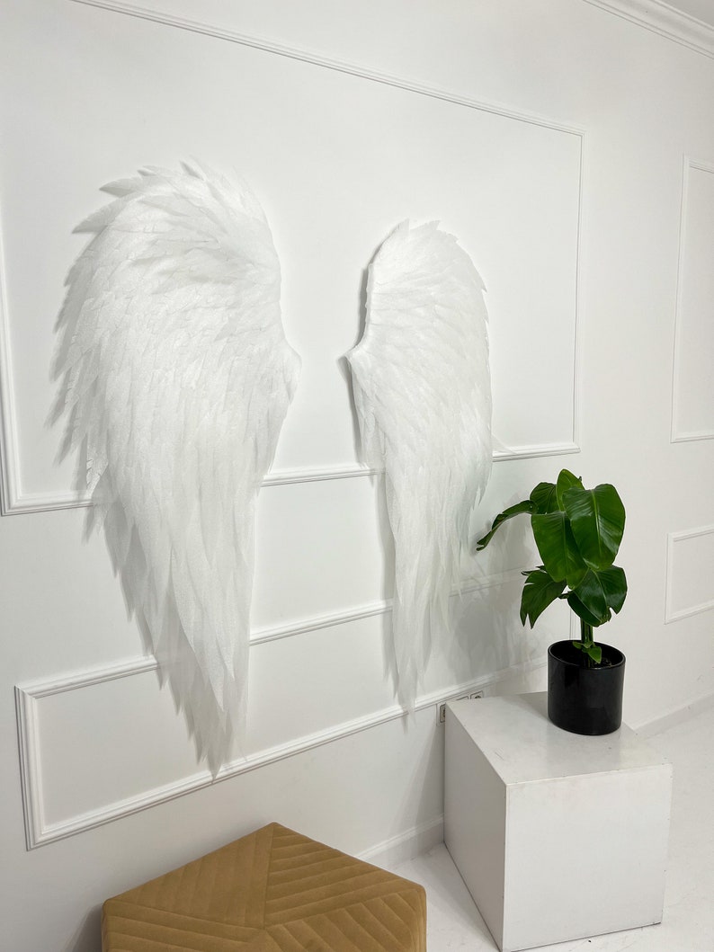 Wings on the Wall , Wall Decor , Photo Props , Wings for Photo Shoots ...