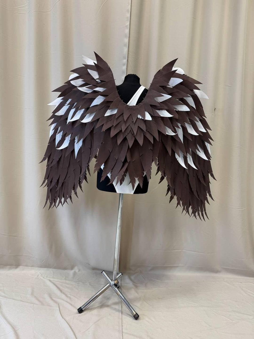 Cosplay Owl Costume, White and Black Wings, Colored Bird Wings, Wings ...