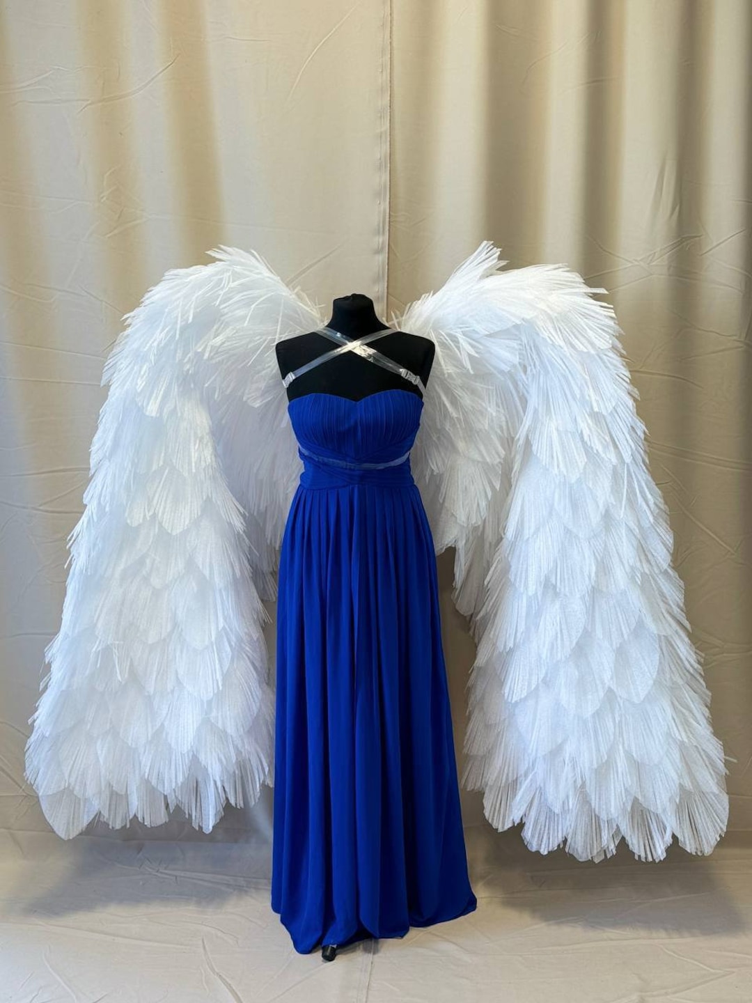 Fluffy Angel Wings White Wings for Dancing Wings Props for Dancing Set ...