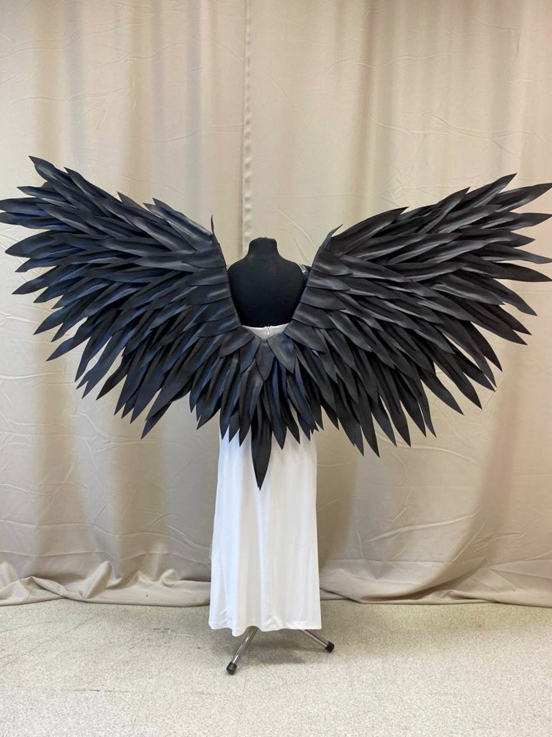 Black Wings, Large Wings, Angel Wings, Props for a Photo Shoot - Etsy